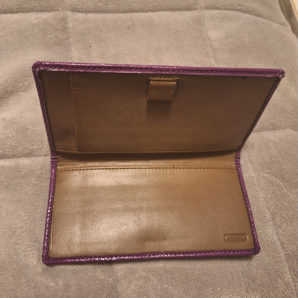 Coach | Bags | Coach Checkbook Bill Fold | Poshmark